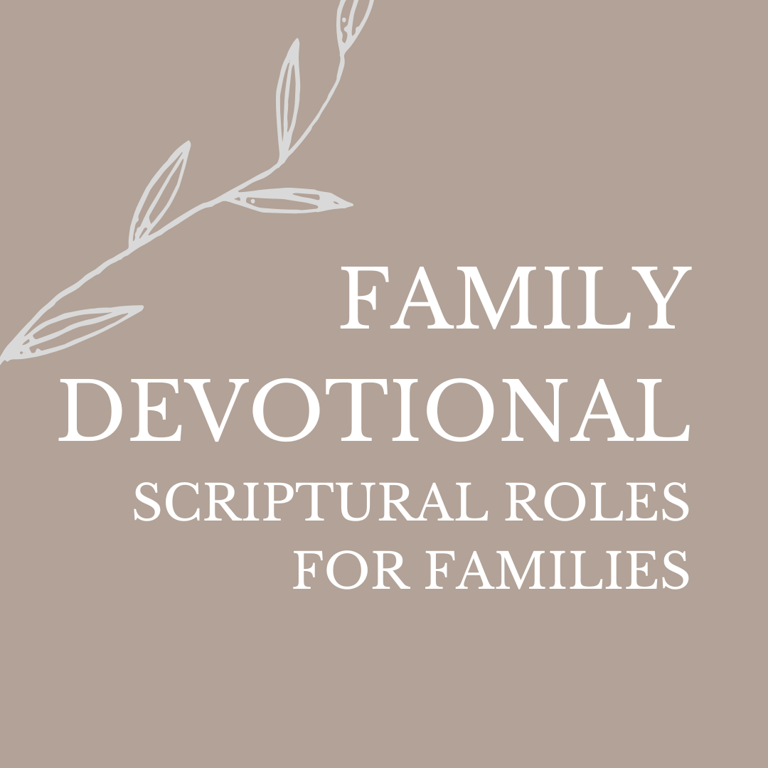 Lesson 1: God’s Perspective on Parenting – Biblical Parenting